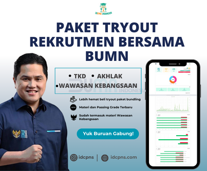 Bimbel Tryout CPNS, Soal Tes CPNS & Kedinasan - IDCPNS