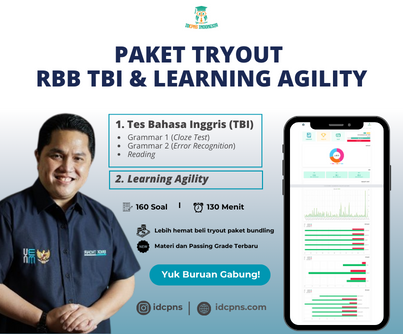 Bimbel Tryout CPNS, Soal Tes CPNS & Kedinasan - IDCPNS